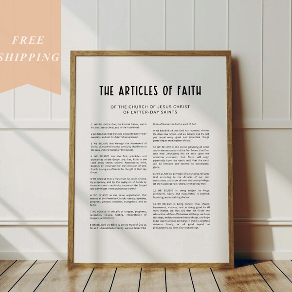 Faith Poster - Etsy