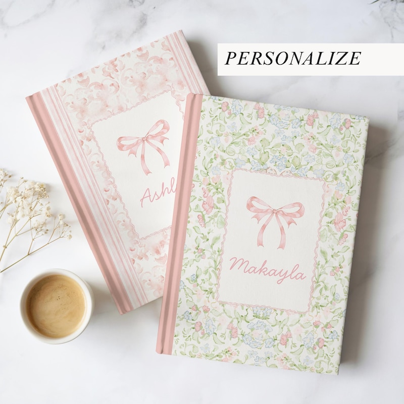 Preppy Notebook - Etsy