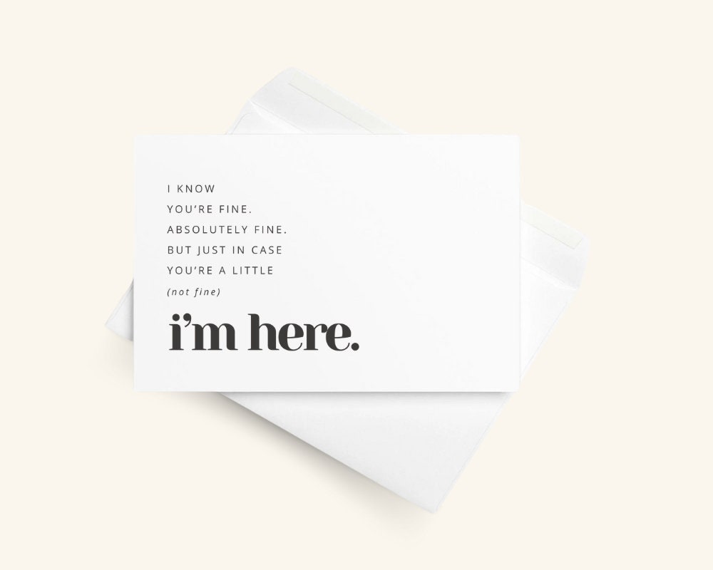 Encouraging Card for Friend Grieving Card for Loss Card for Friend ...