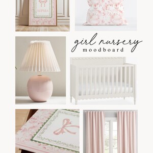 PHYSICAL PRINT Baby Girl Name Print Nursery Name Art Print Pink Nursery ...