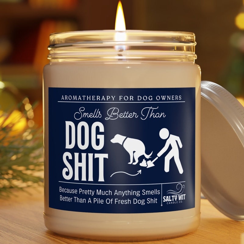 Dog Candle - Etsy