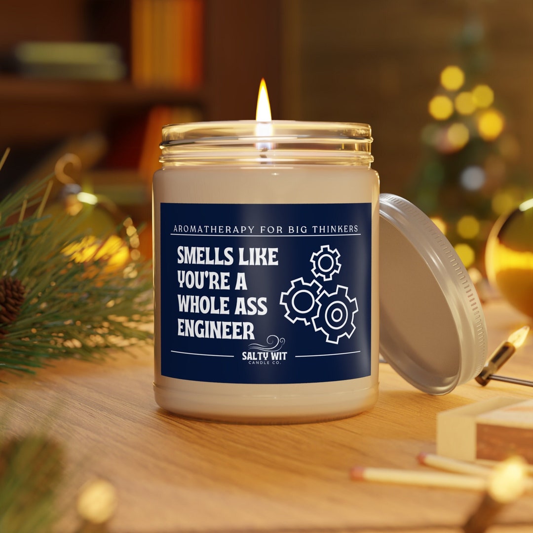 Engineer Candle | Engineering Gifts | Engineering Gift Women | Engineer ...