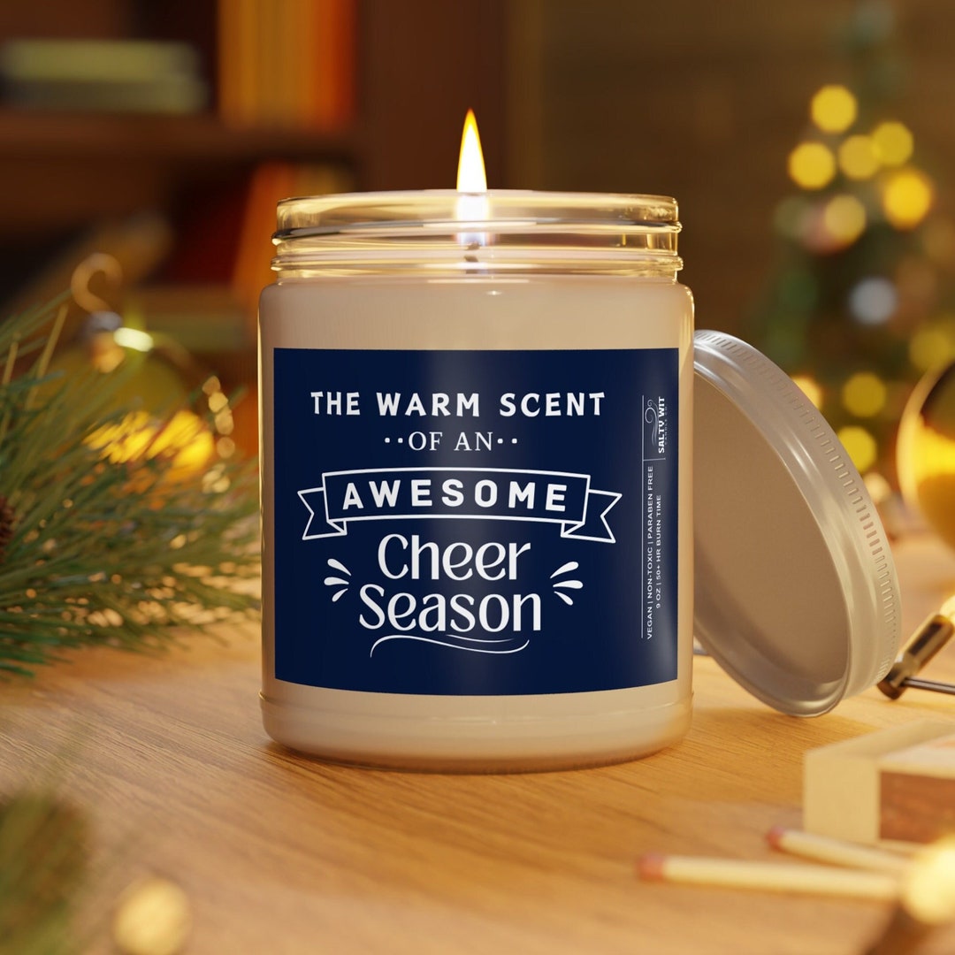 Cheer Team Gifts Cheerleader Coach Candle Cheerleading Gifts for Team ...