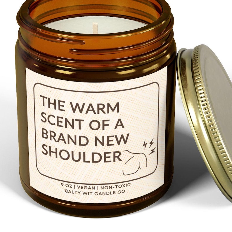 Shoulder Surgery Candle Get Well Soon Gift Box Shoulder Surgery Gifts ...