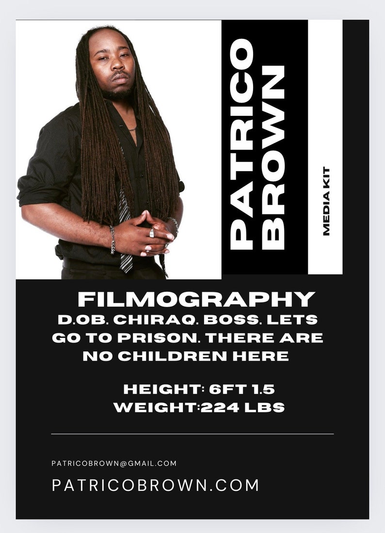 Modern Media Kit / Press Kit / Portfolio Template - for Business ...