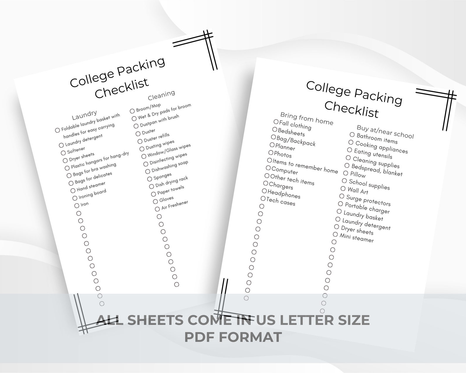 Back to School | College Checklist | College Packing Checklist | Dorm ...