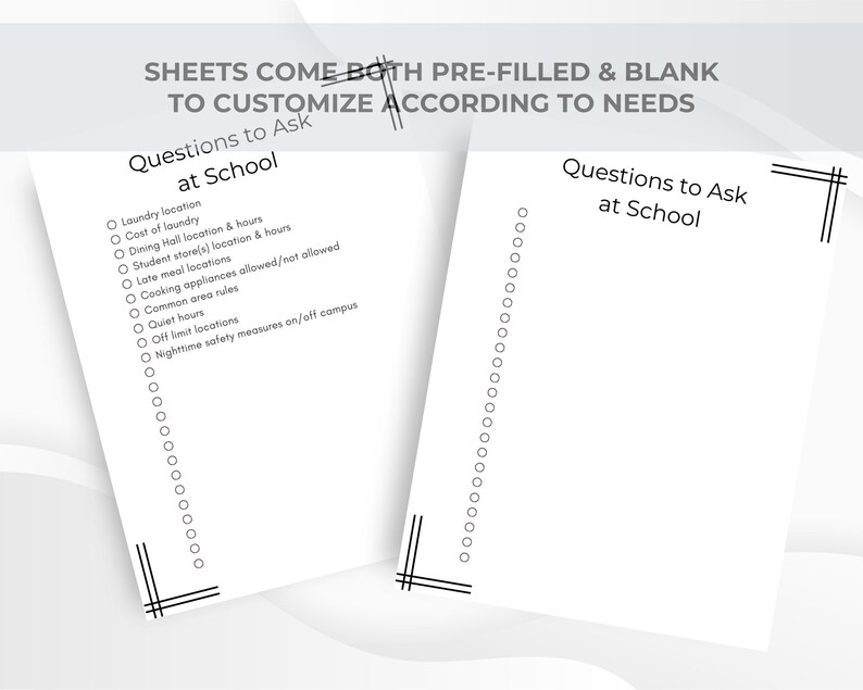 Back to School | College Checklist | College Packing Checklist | Dorm ...