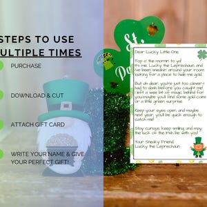Leprechaun Note for Kids | Toddlers | St. Patricks Day | Leprechaun ...