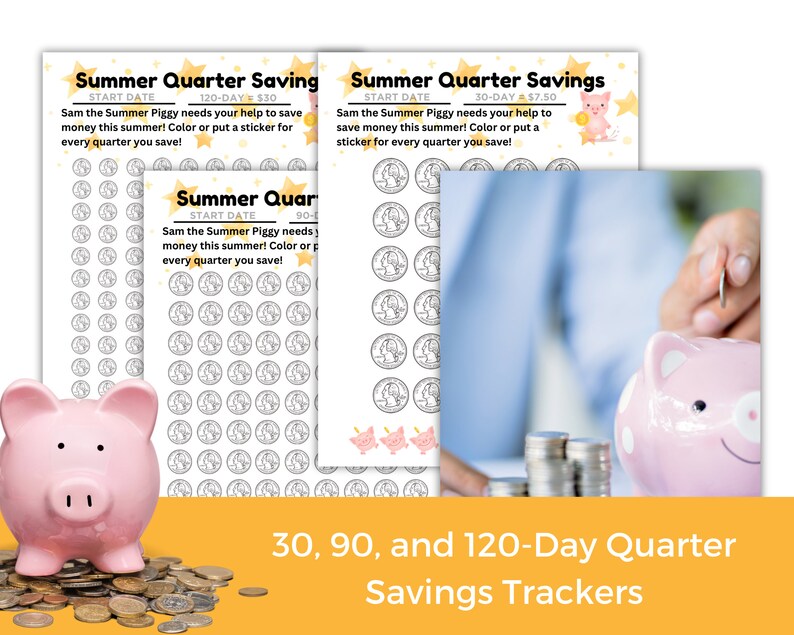 Kids Summer Tracker Bundle: Chore Chart, Reading Log (digital Download ...