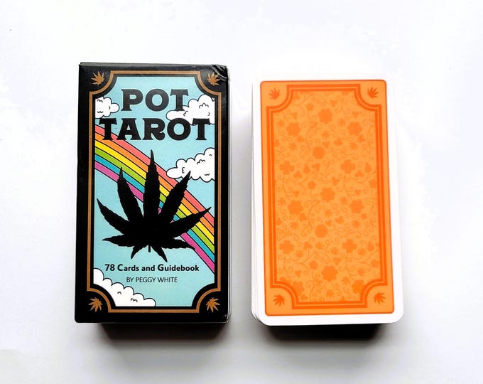Pot Tarot Deck: Fun, Clever Cannabis-themed Cards - Etsy