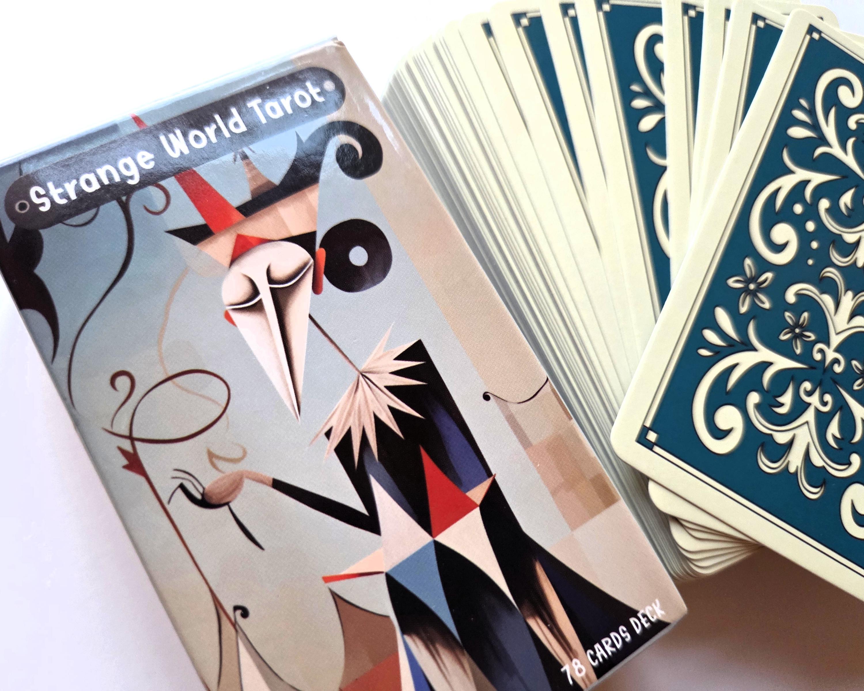 Strange World Tarot Deck: Surreal Landscapes, Bold Colors (misfit Deck ...