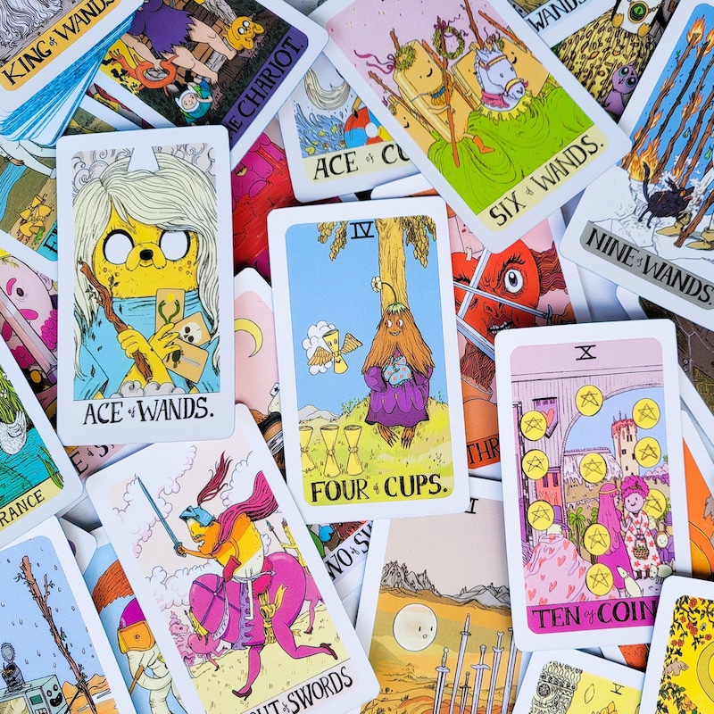 Tarot Adventure Time Tarot Deck - Etsy