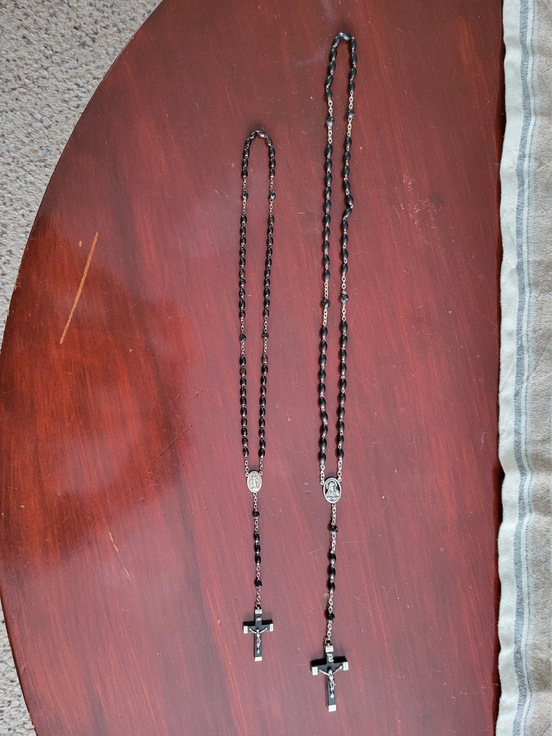 Set of 2- Rosaries From France - Etsy