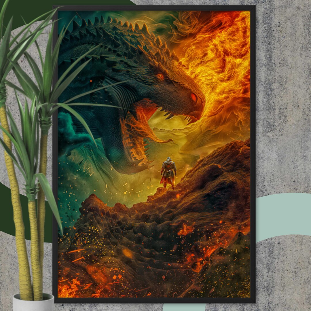 Matte Paper Poster With Frame/ Exclusive and Modern Digital Art Posters ...