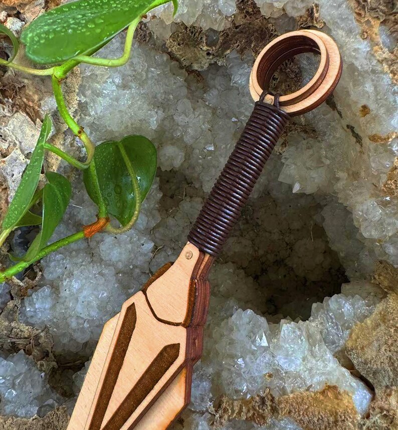 Wooden Kunai Dagger | Overwatch Inspired Assassin Kunai | Cosplay ...