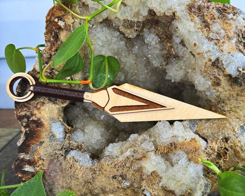 Wooden Kunai Dagger | Overwatch Inspired Assassin Kunai | Cosplay ...