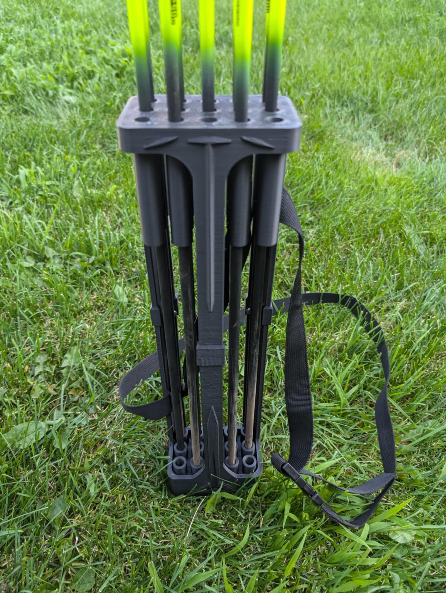 Archery Quiver Arrow Storage, Hard Plastic Quiver, 3D Printed, Useful ...