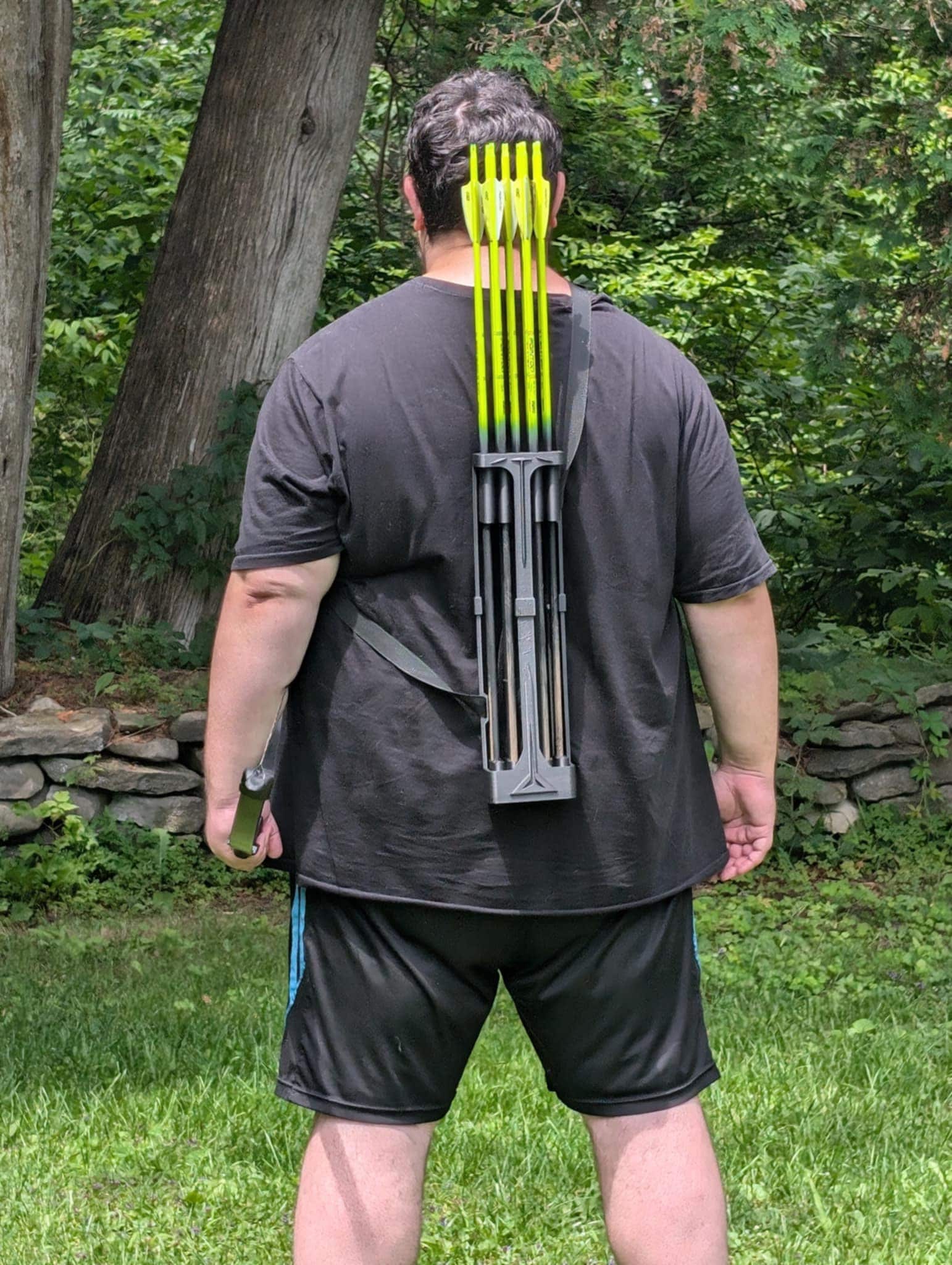 Archery Quiver Arrow Storage, Hard Plastic Quiver, 3D Printed, Useful ...