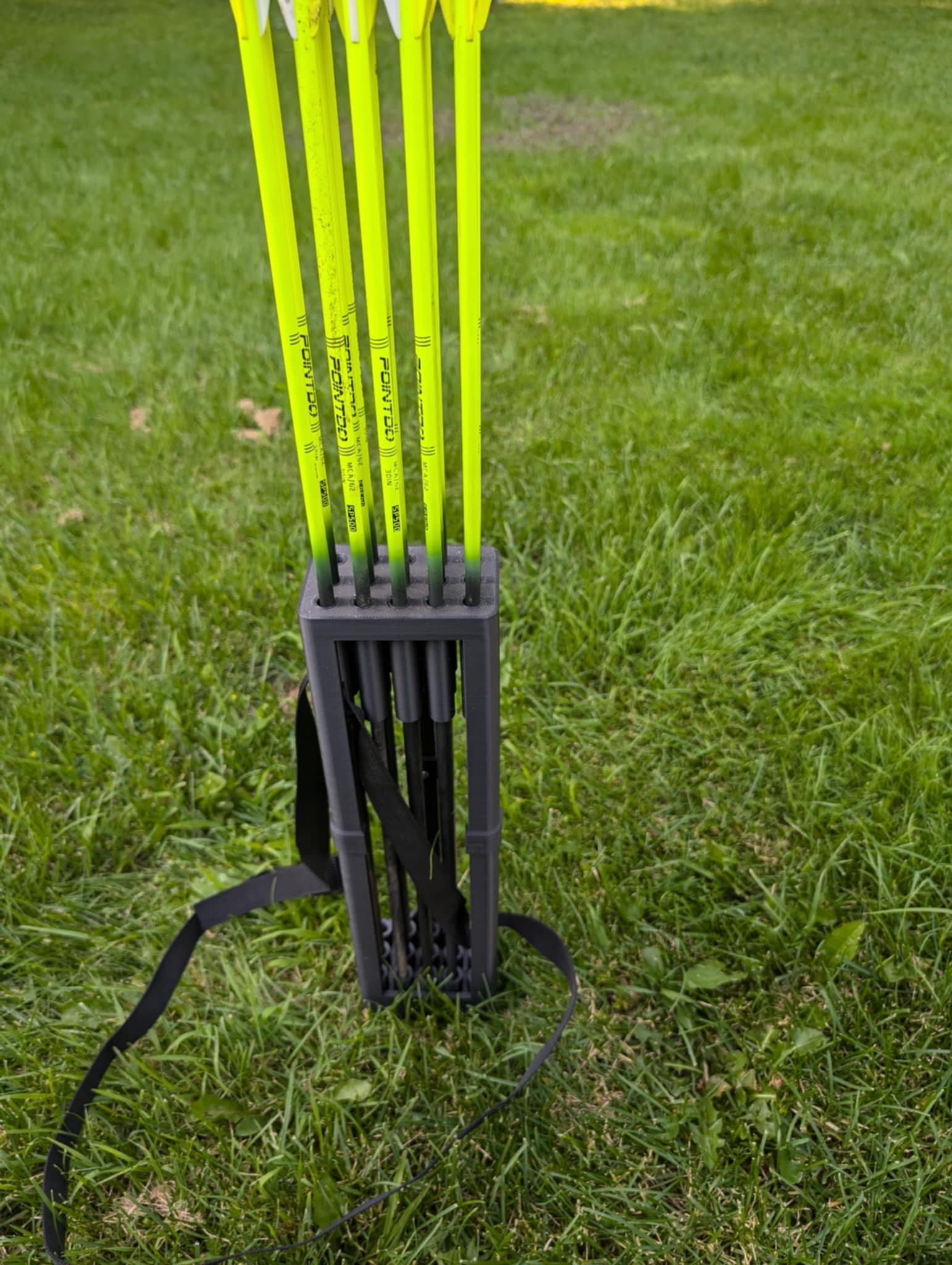Archery Quiver Arrow Storage, Hard Plastic Quiver, 3D Printed, Useful ...