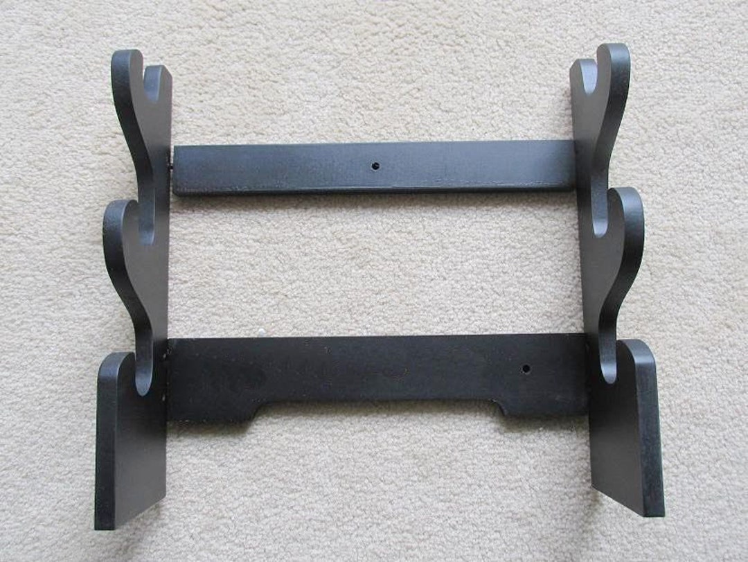 S0618 Black Horizontal Display Rack Wall Mount Holder for Katana ...