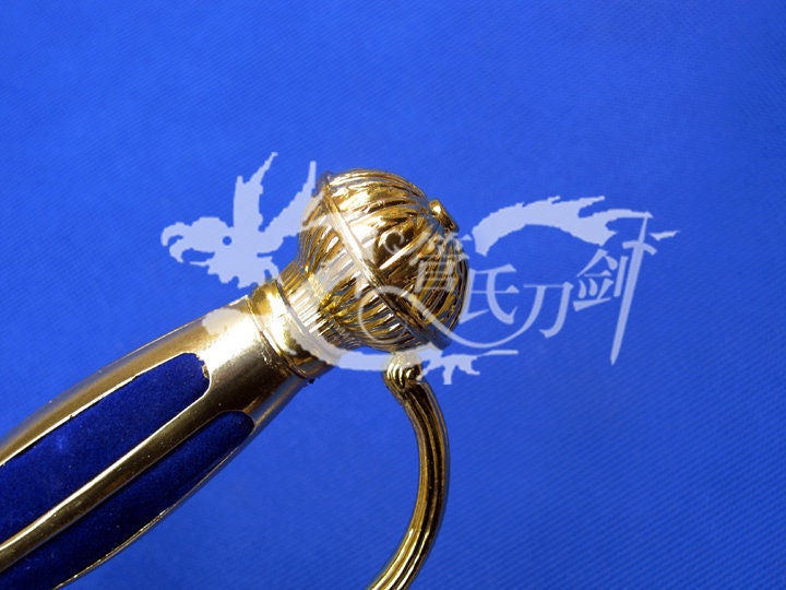 S0114 German Don Quixote Rapier Musketeer Sword 35.6 With Sphere Bowl ...