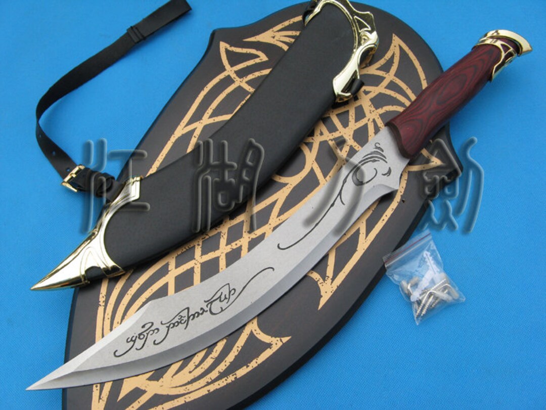 S0049 Lotr Aragorn Ranger Strider's Hunting Dagger Knife Sword 21 With ...