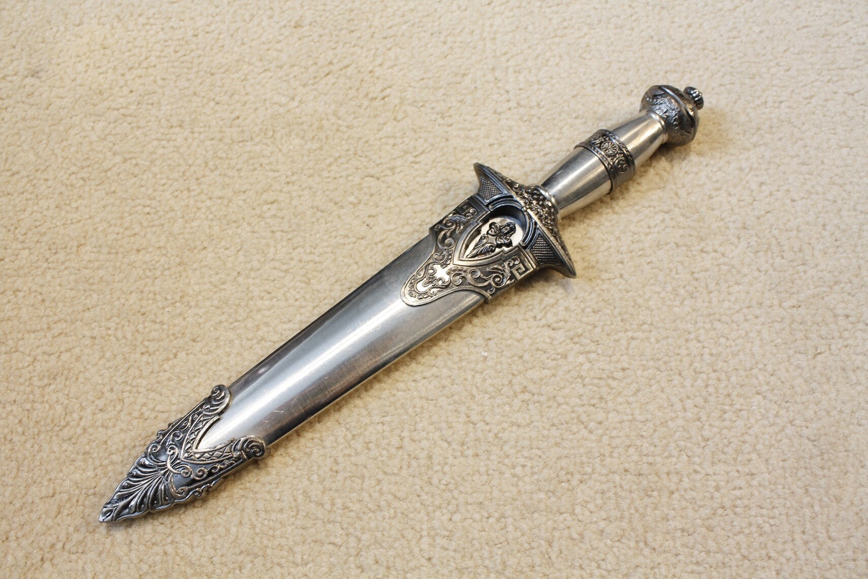 S0204 Miniature Gladius Roman Gladiator Sabre Dagger Sword 14.2 With ...