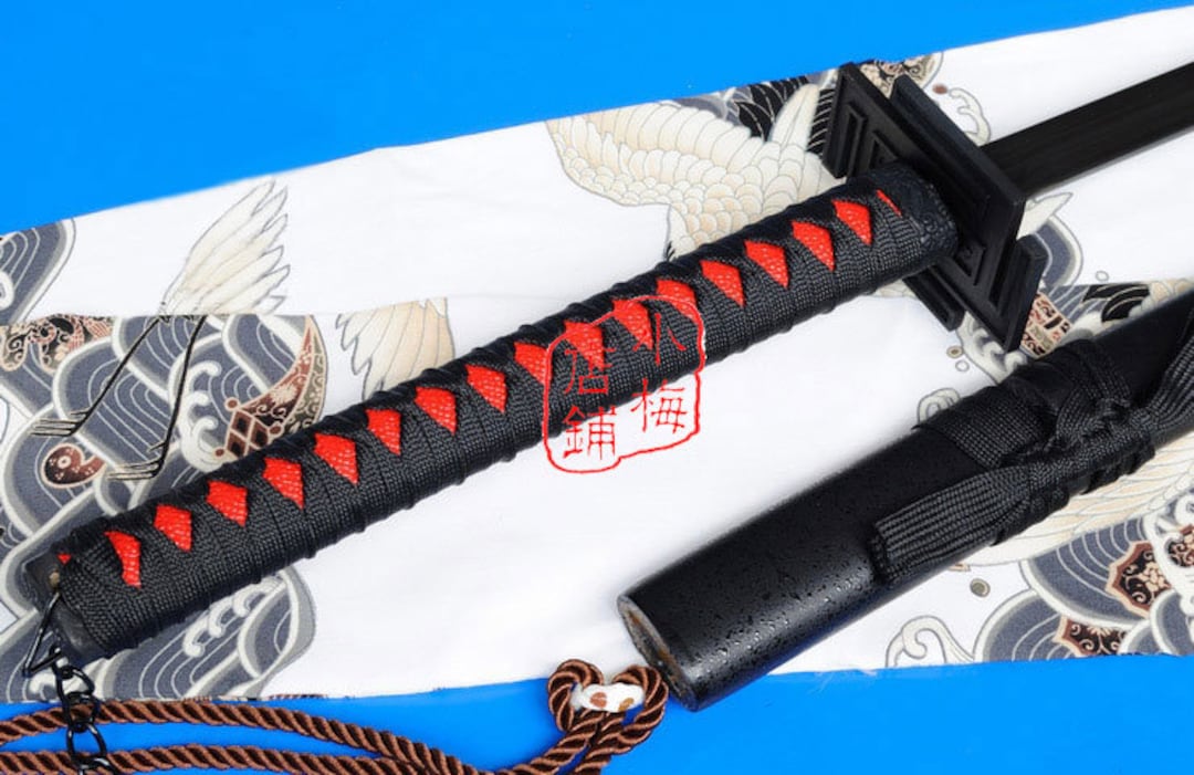 S2605 Anime Bleach Ichigo Kurosaki Tensa Zangetsu Zanpakuto Sword 41 ...