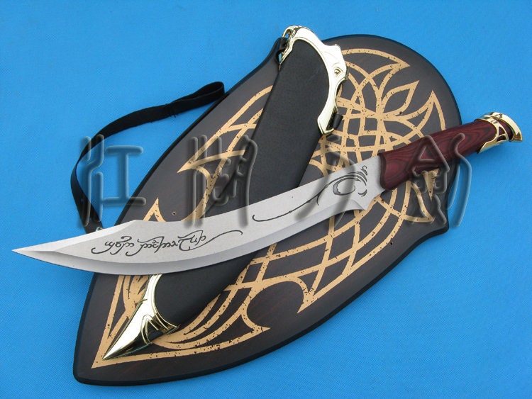 S0049 Lotr Aragorn Ranger Strider's Hunting Dagger Knife Sword 21 With ...