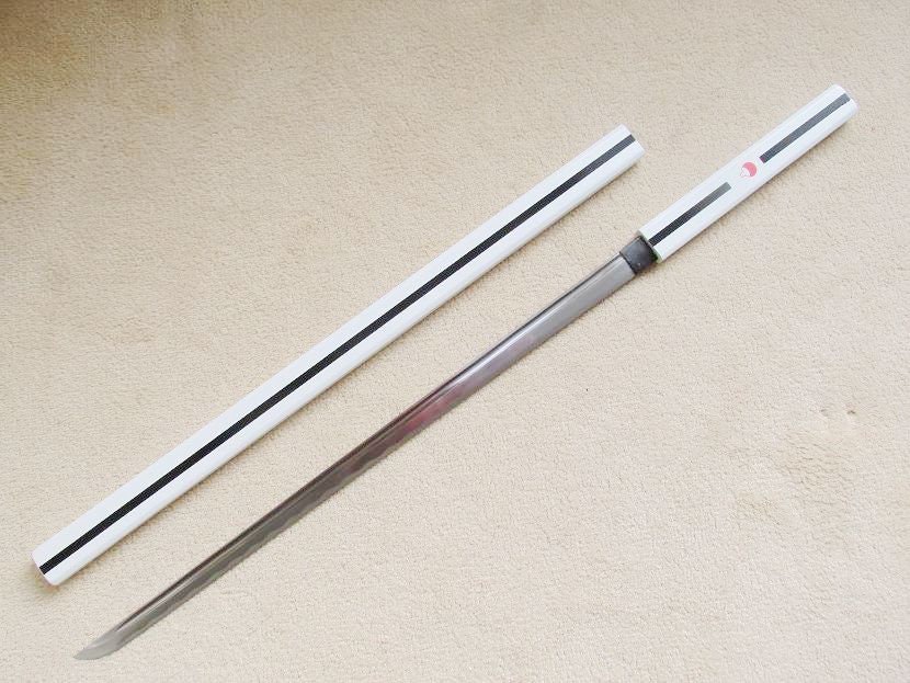 S1813 Anime Naruto Sasuke Kusanagi Sword 41 With Black Strip on White ...