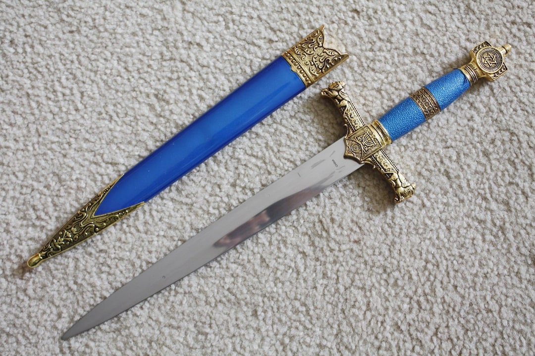 S0062 Miniature Biblical Medieval King Solomon Israel Star of David ...