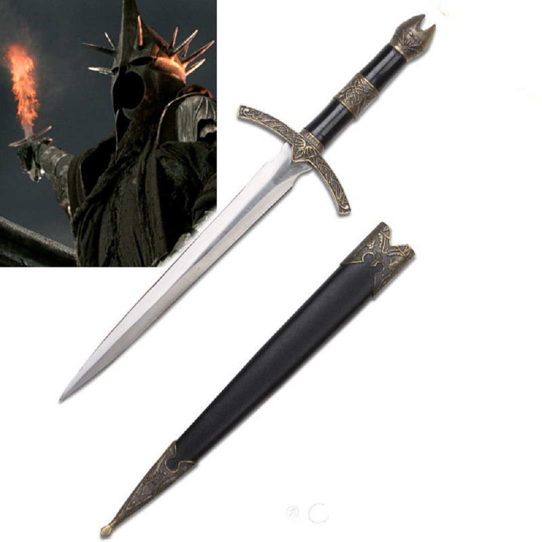 S0176 Movie Miniature Lotr Hobbit Witch King Angmar Ringwraiths Dagger ...