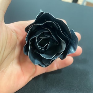 Sheet Metal Rose DXF File - Etsy