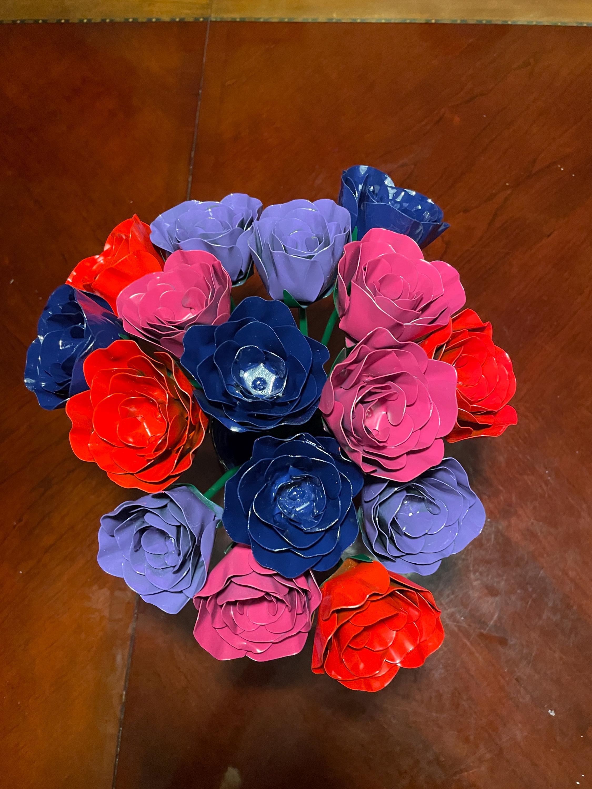 Sheet Metal Rose DXF File - Etsy