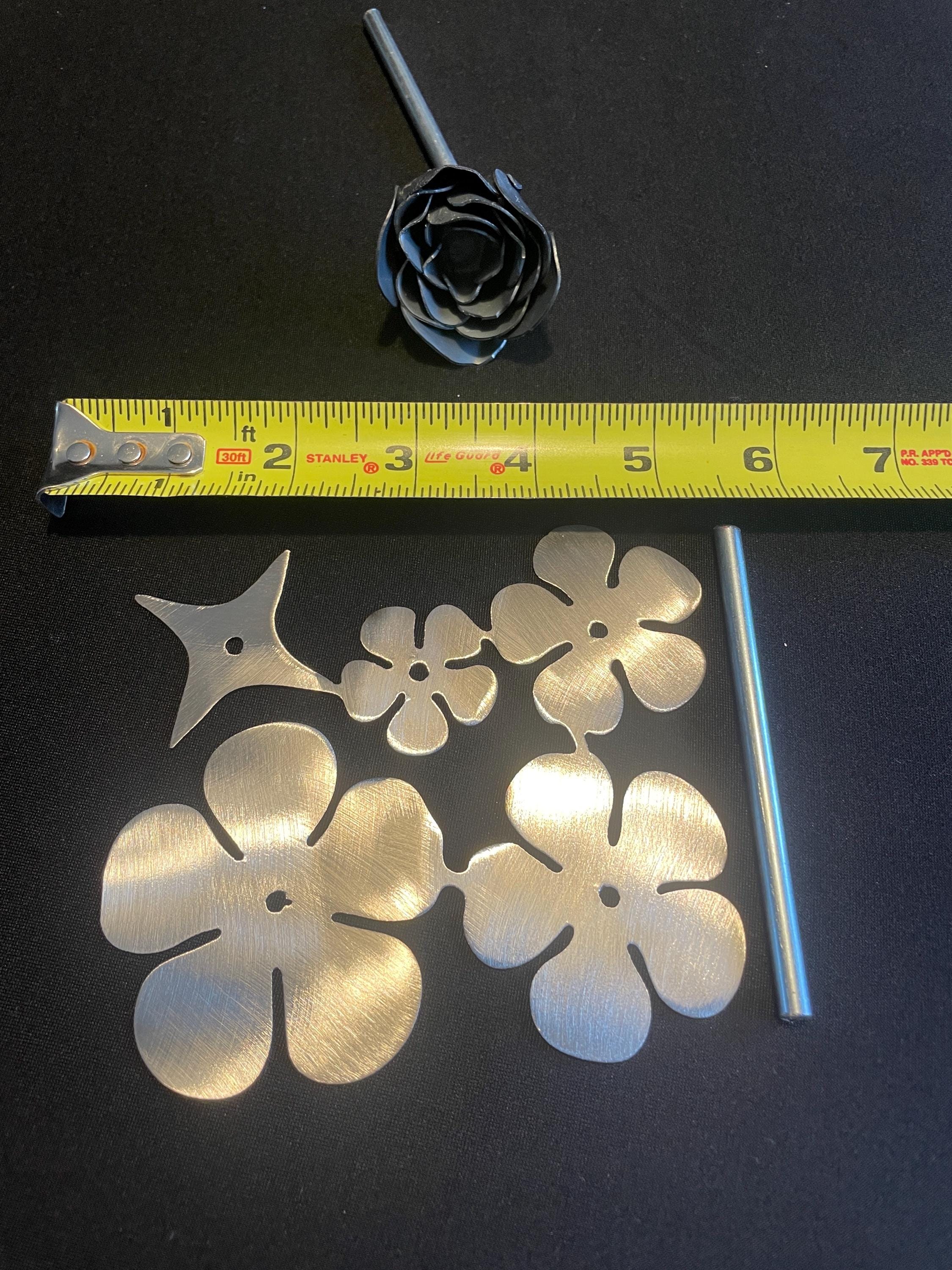 DIY Mini Sheet Metal Rose - Etsy