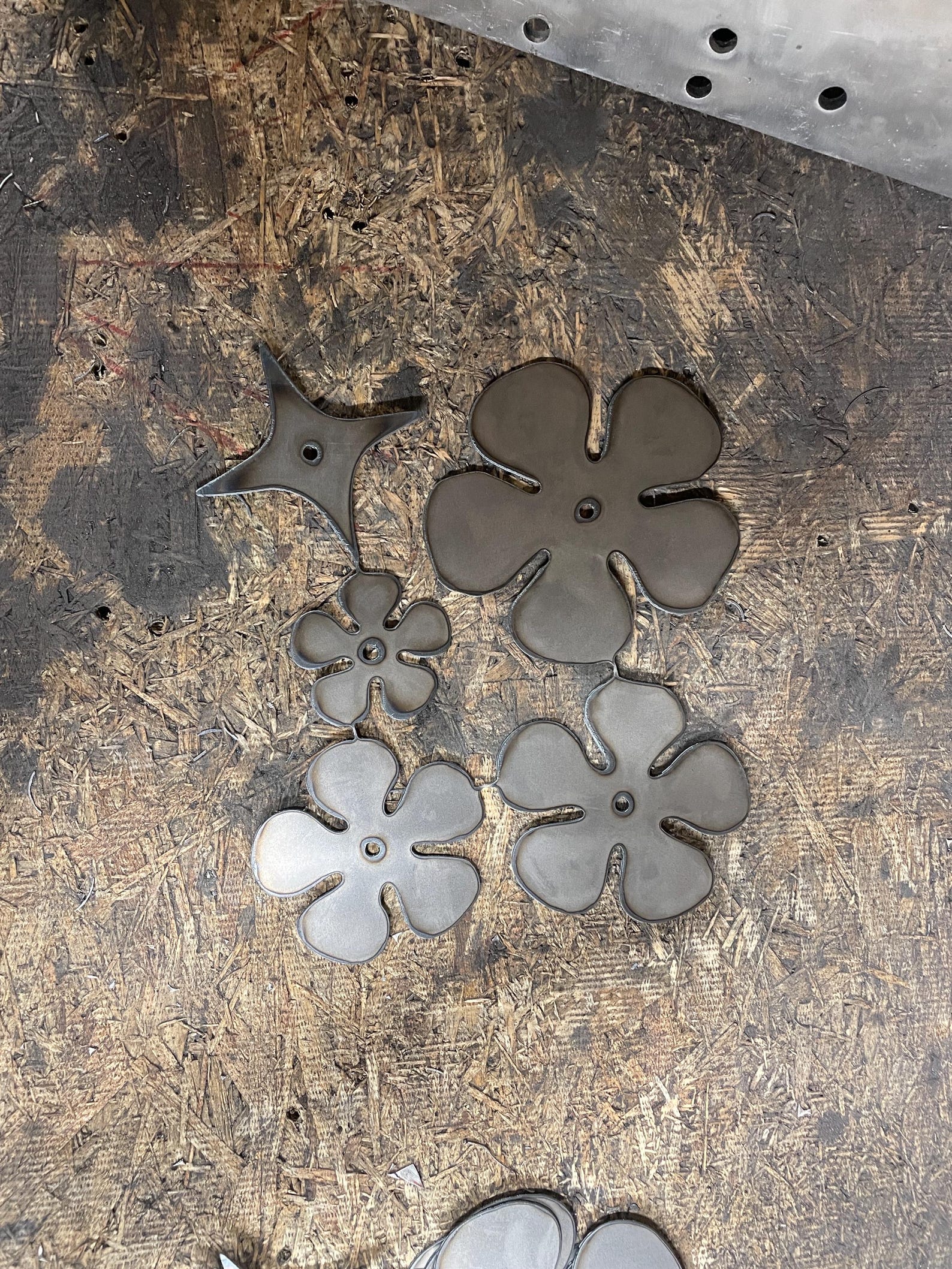 Sheet Metal Rose DXF File - Etsy