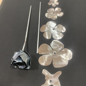 DIY Sheet Metal Rose - Etsy