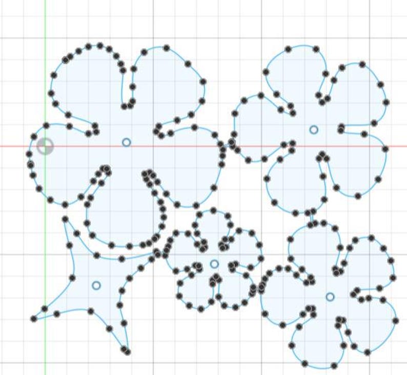 Sheet Metal Rose DFX File - Etsy