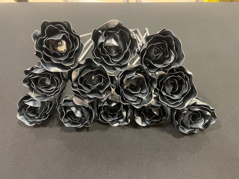 Sheet Metal Rose DXF File - Etsy