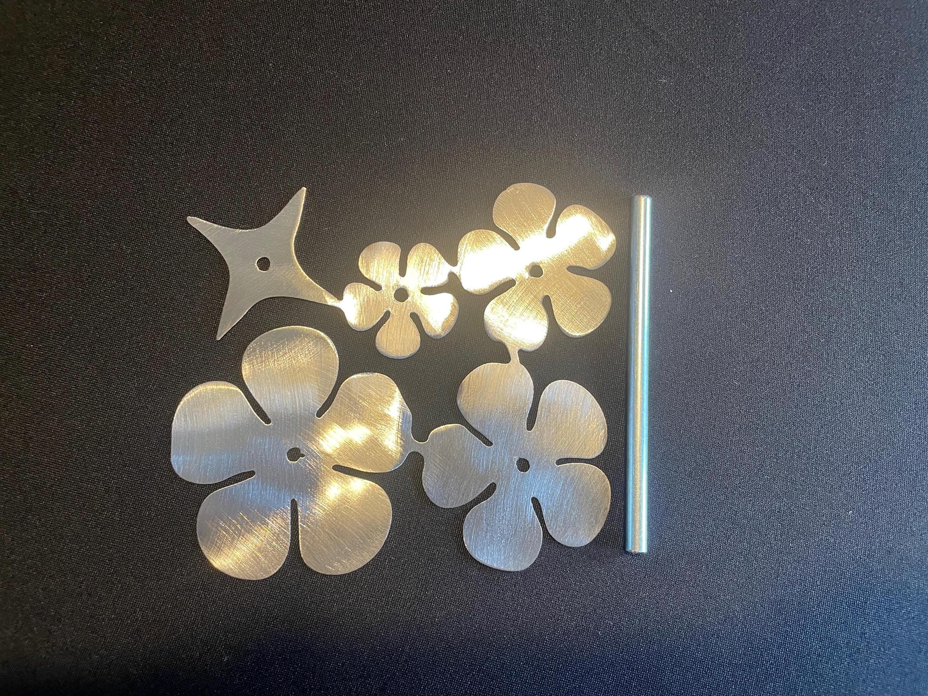 DIY Mini Sheet Metal Rose - Etsy