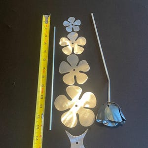 DIY Sheet Metal Rose - Etsy
