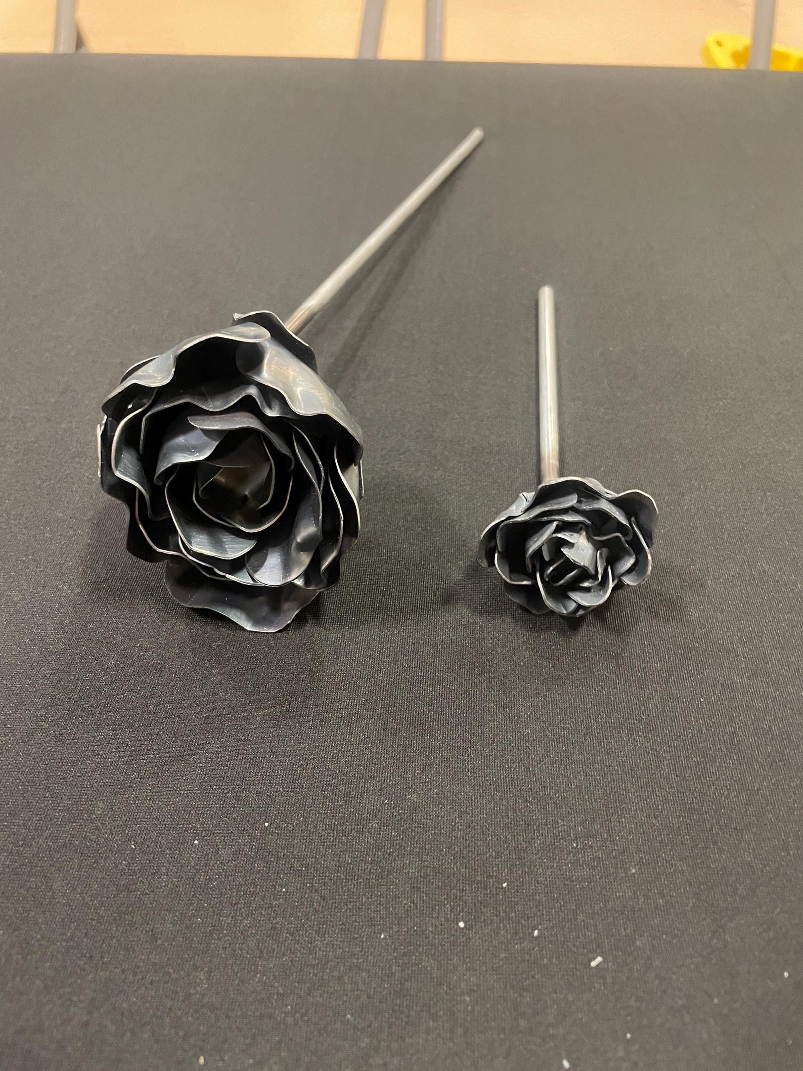 Mini Sheet Metal Rose - Etsy