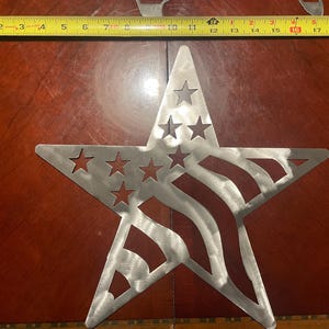 American Flag Star - Etsy