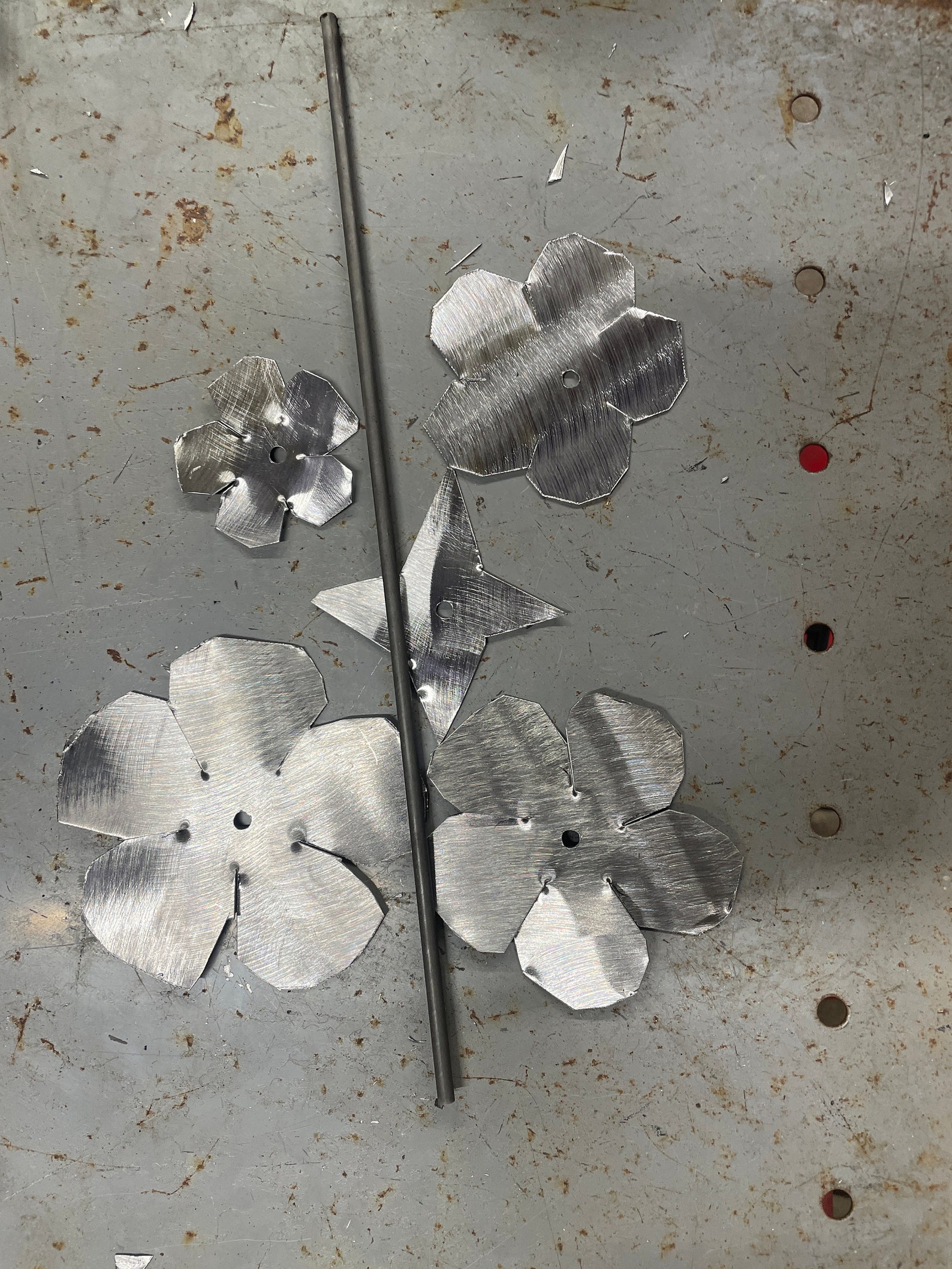 DIY Sheet Metal Rose - Etsy