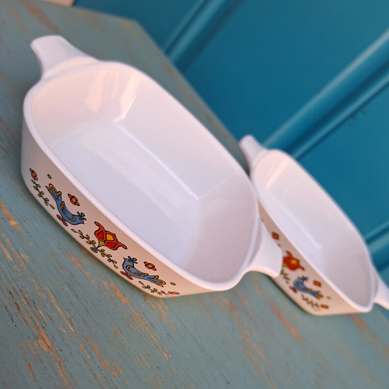 Corning Ware Country Festival Casserole Dish With Lid Cookware Set ...