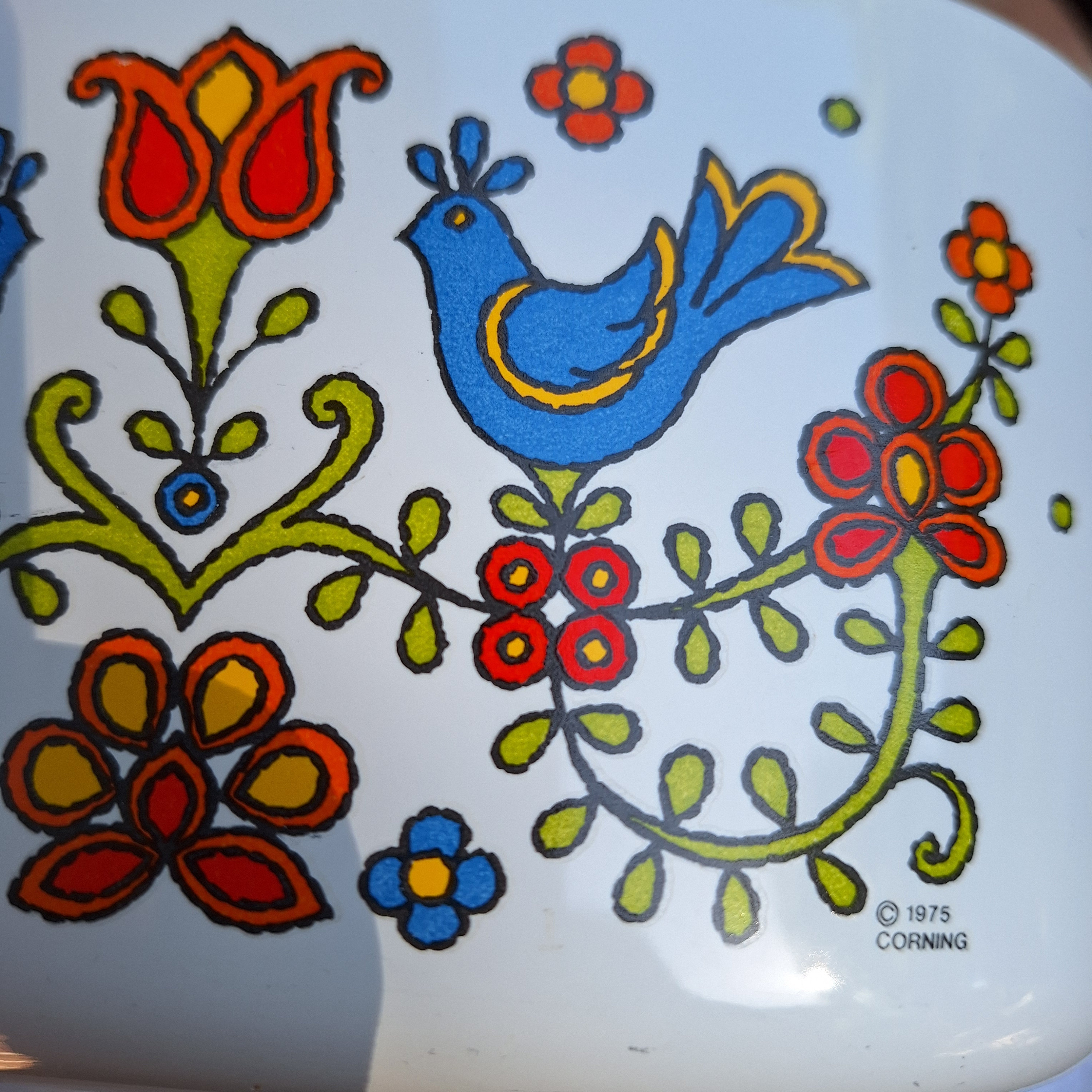 Corning Ware Country Festival Casserole Dish With Lid Cookware Set ...