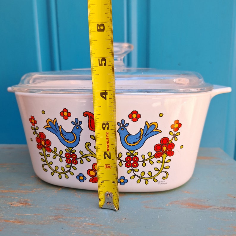Corning Ware Country Festival Casserole Dish With Lid Cookware Set ...