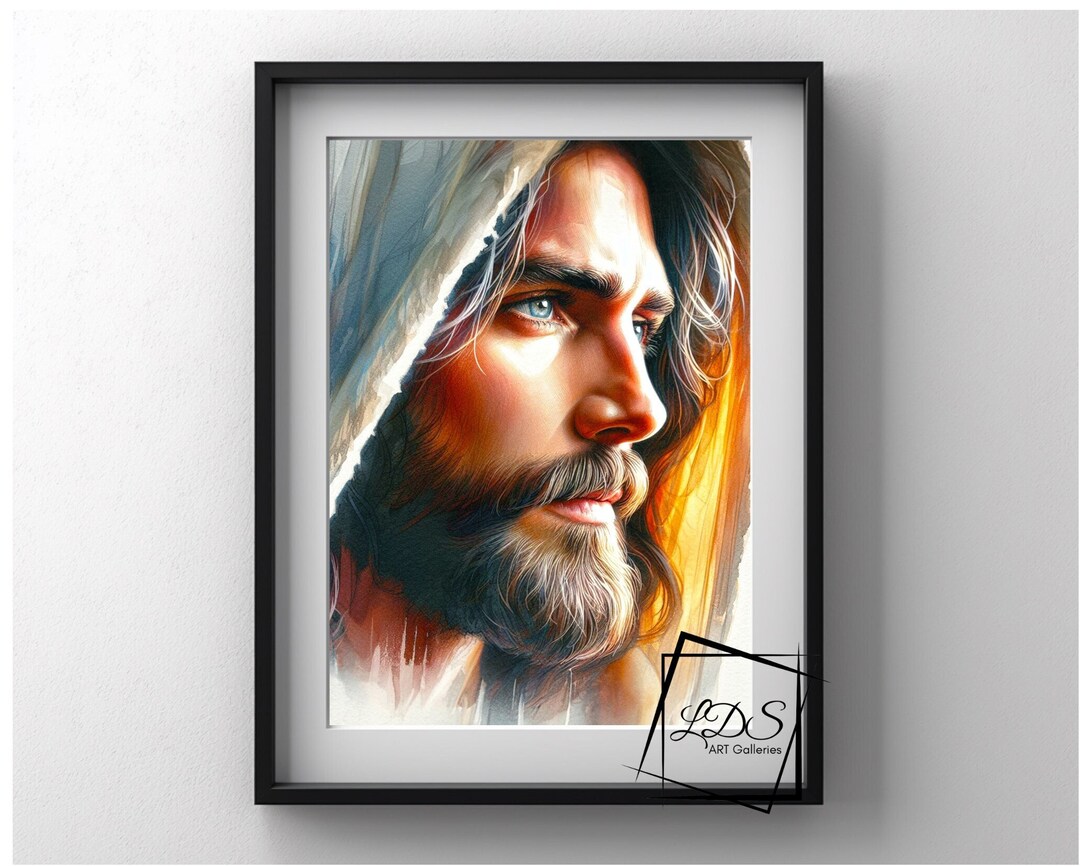 Holy One of Israel - Jesus Christ Art - LDS Art - LDS Printable ...