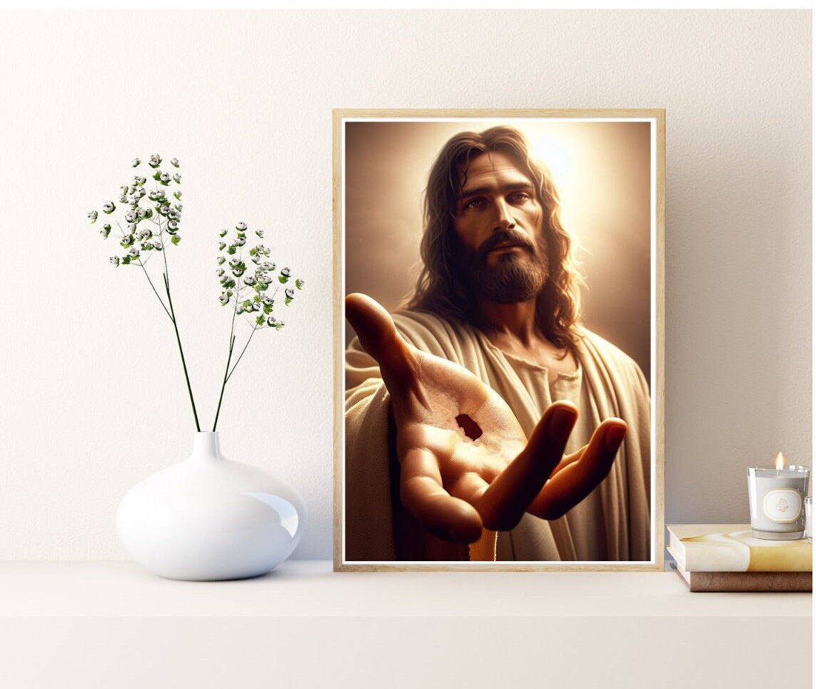 His Mercy LDS Art Christian Art Atonement Art Missionary Gift Jesus ...