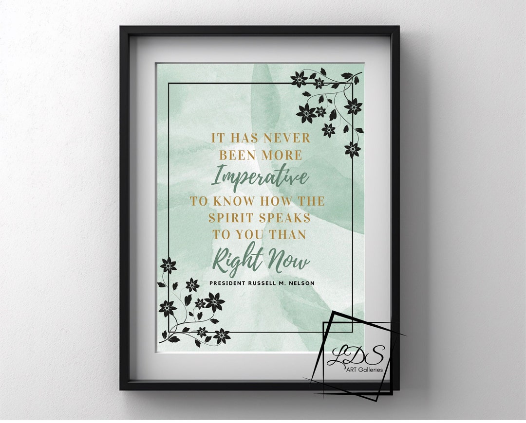 President Nelson Quotes - LDS Conference Quotes - General Conference ...